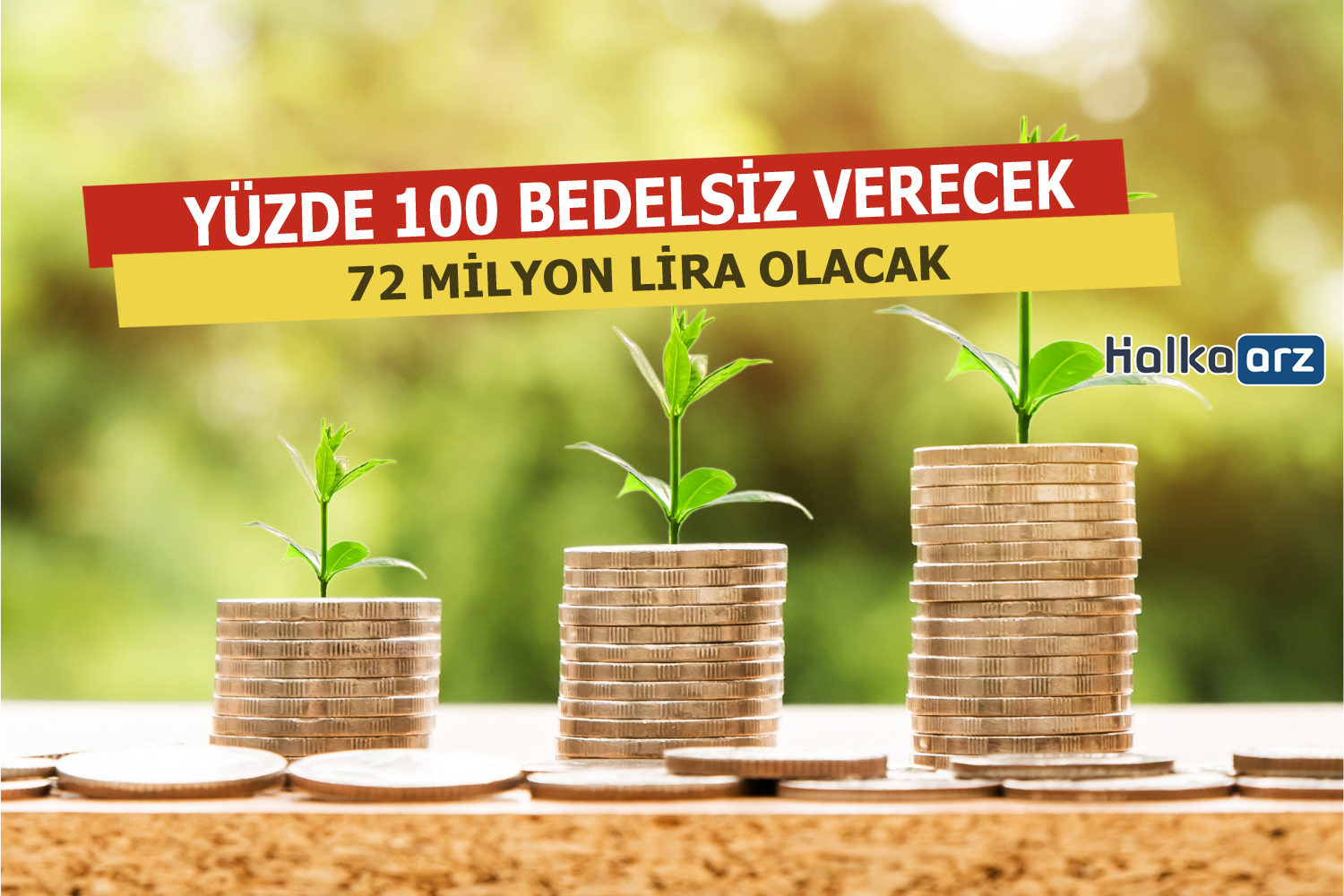 Yüzde 100 Bedelsiz Pay Dağıtacak - Halka Arz Yüzde 100 Bedelsiz Pay Dağıtacak - Halka Arz